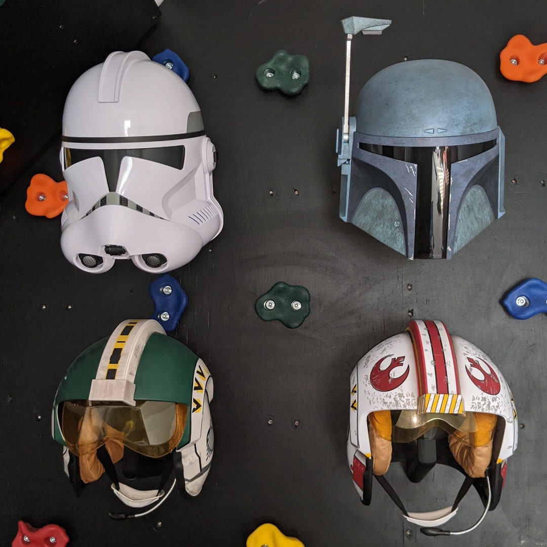 Helmet Wall Mount - for Collectibles Like Star Wars Black Series ...