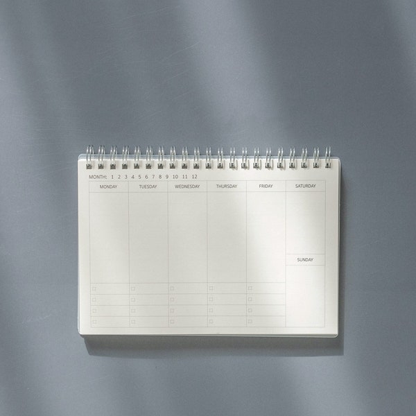 Muji Planner - Etsy
