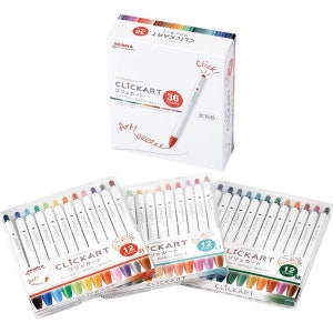 Zebra Clickart Pens Set - Etsy