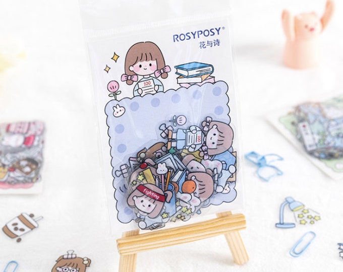 40pcs Super Cute Girl Sticker Pack / Stickers / Planner Sticker Set - Etsy