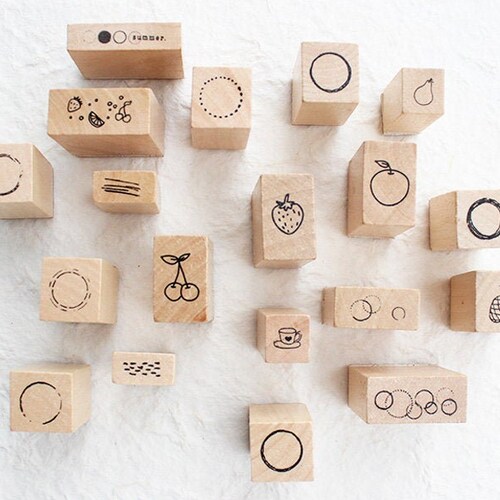 Cute Wooden Rubber Stamp for Scrapbooking Diary Album Journal | Etsy