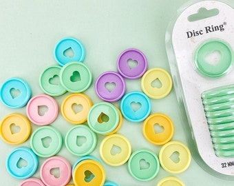 Color Binding Discs | Discbound Binding Discs | Plastic Happy Planner ...