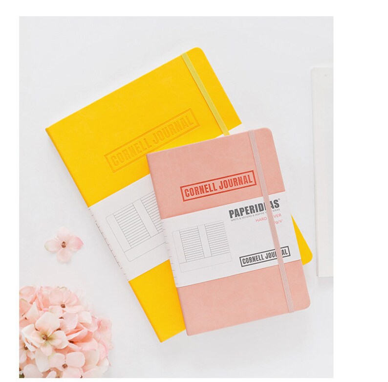 A5 Cornell Notebook Journal No Bleed Study Notebook - Etsy