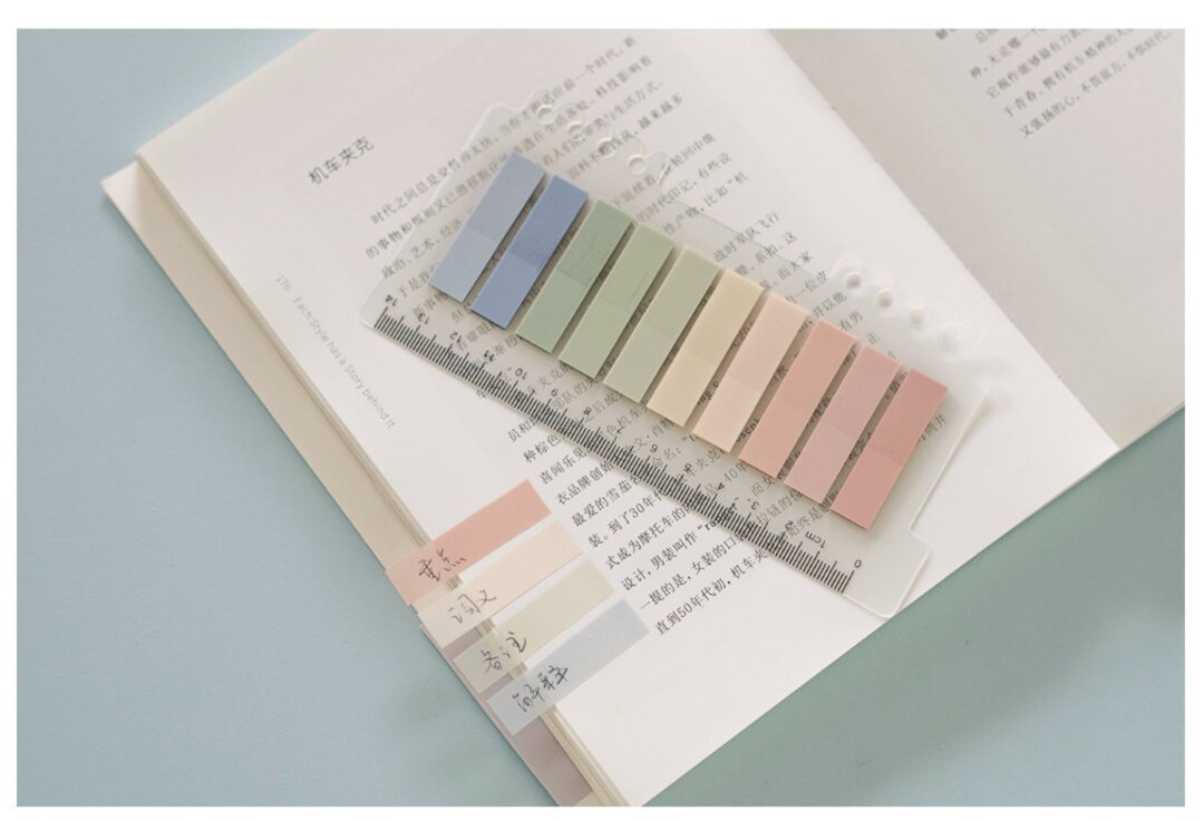 Index Sticky Notes Planner Sticky Note Pad - Etsy