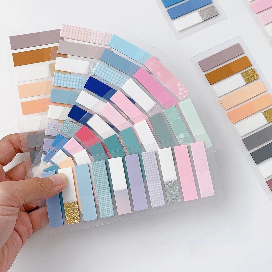 Sticky Tabs Book Tabs Page Markers Page Flags Sticky Notes | Index Tabs ...