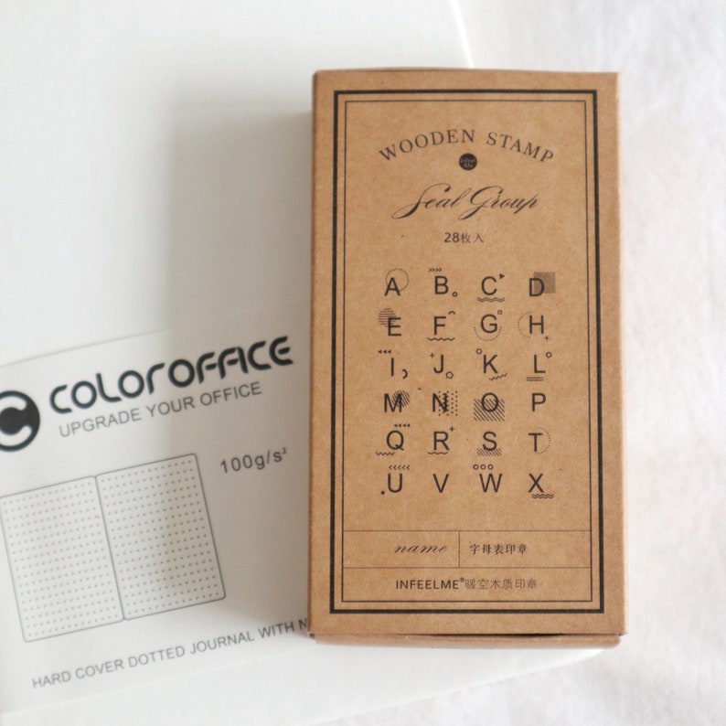 Alphabet Rubber Stamp Wooden Stamp Set Scrapbooking Stamp - Etsy