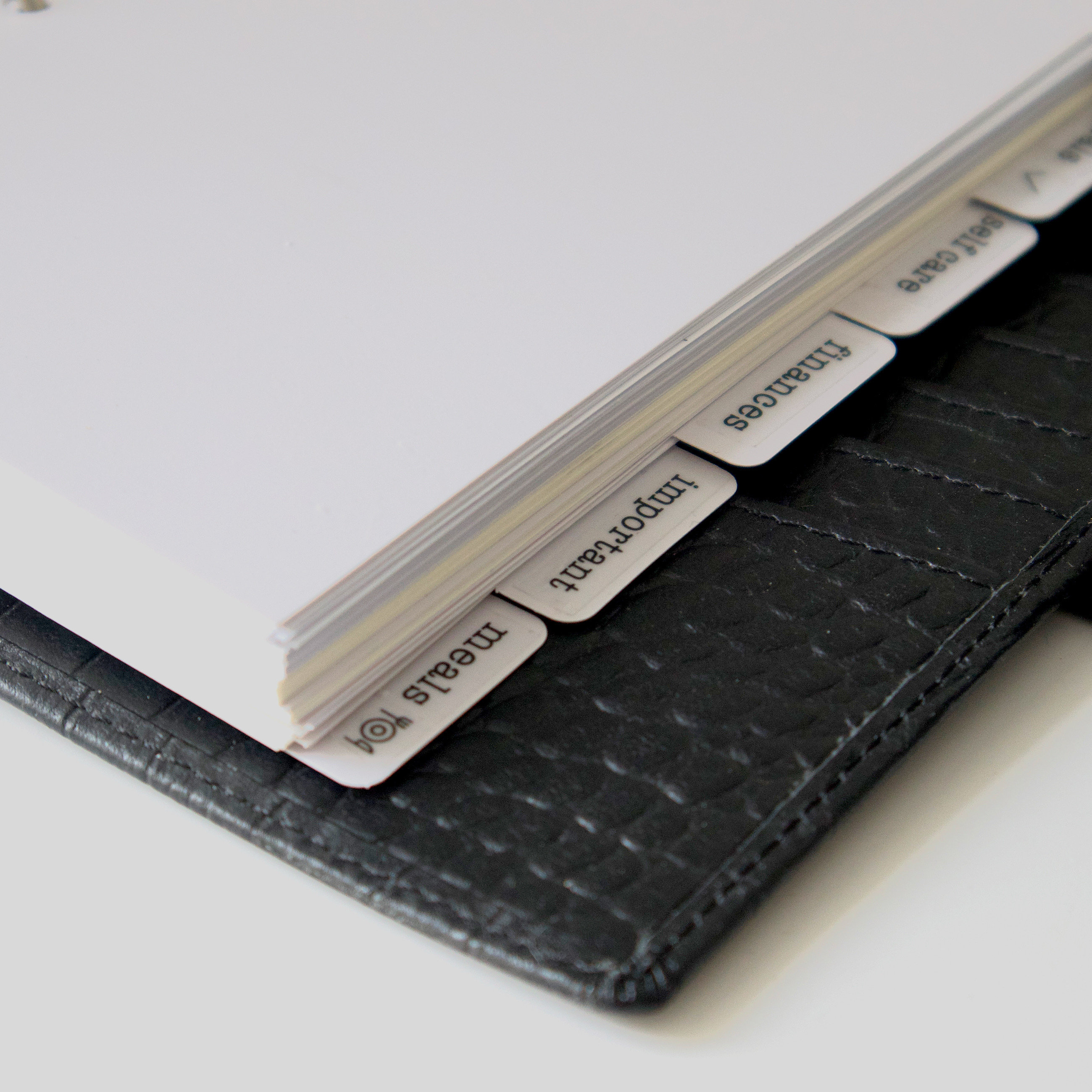 Plastic Planner Dividers 6 Rings Planner Dividers A6 A5 A7 | Etsy