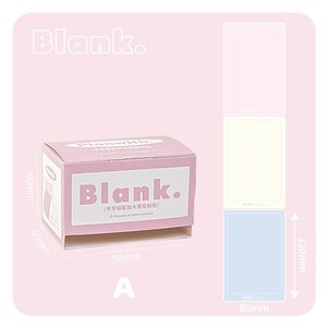 Pull Out Sticky Notes Tape | | Office Study School Planner Supplies - Etsy