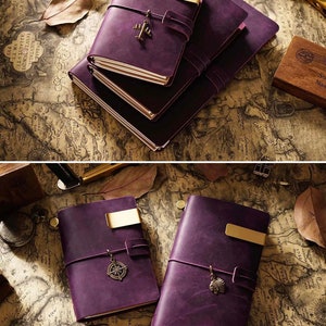 100% Genuine Leather Traveler's Notebook Passport Standard Size TN ...