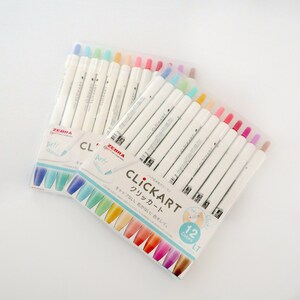 Zebra Clickart Pens Set - Etsy