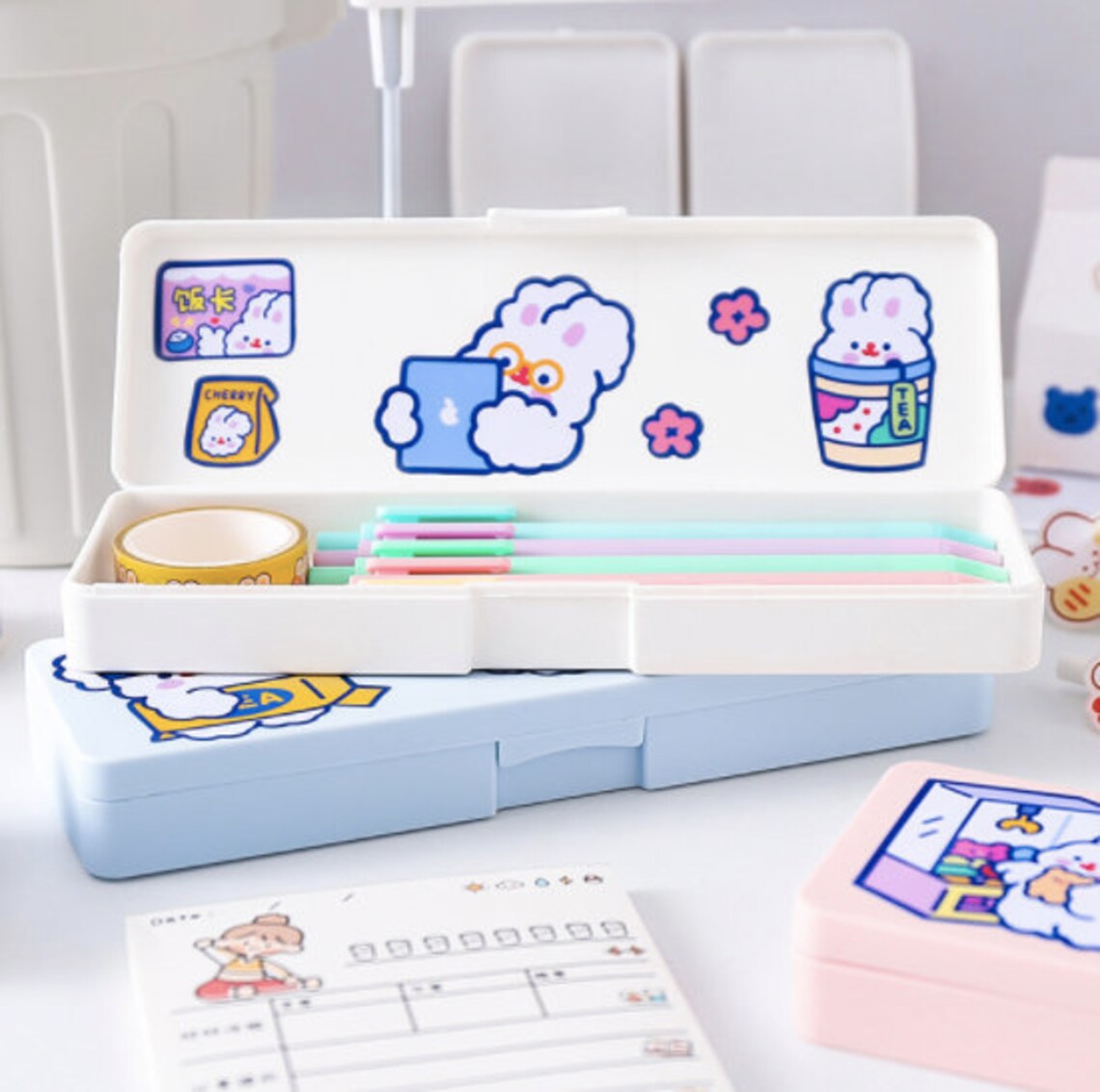 Minimalist Small Pencil Case DIY Your Pencil Case | Etsy