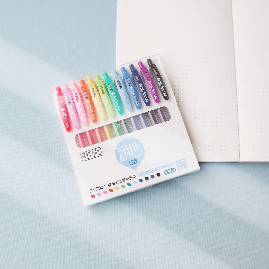 36 Colors Juice Gel Pens Set | | Planner Pen - Etsy
