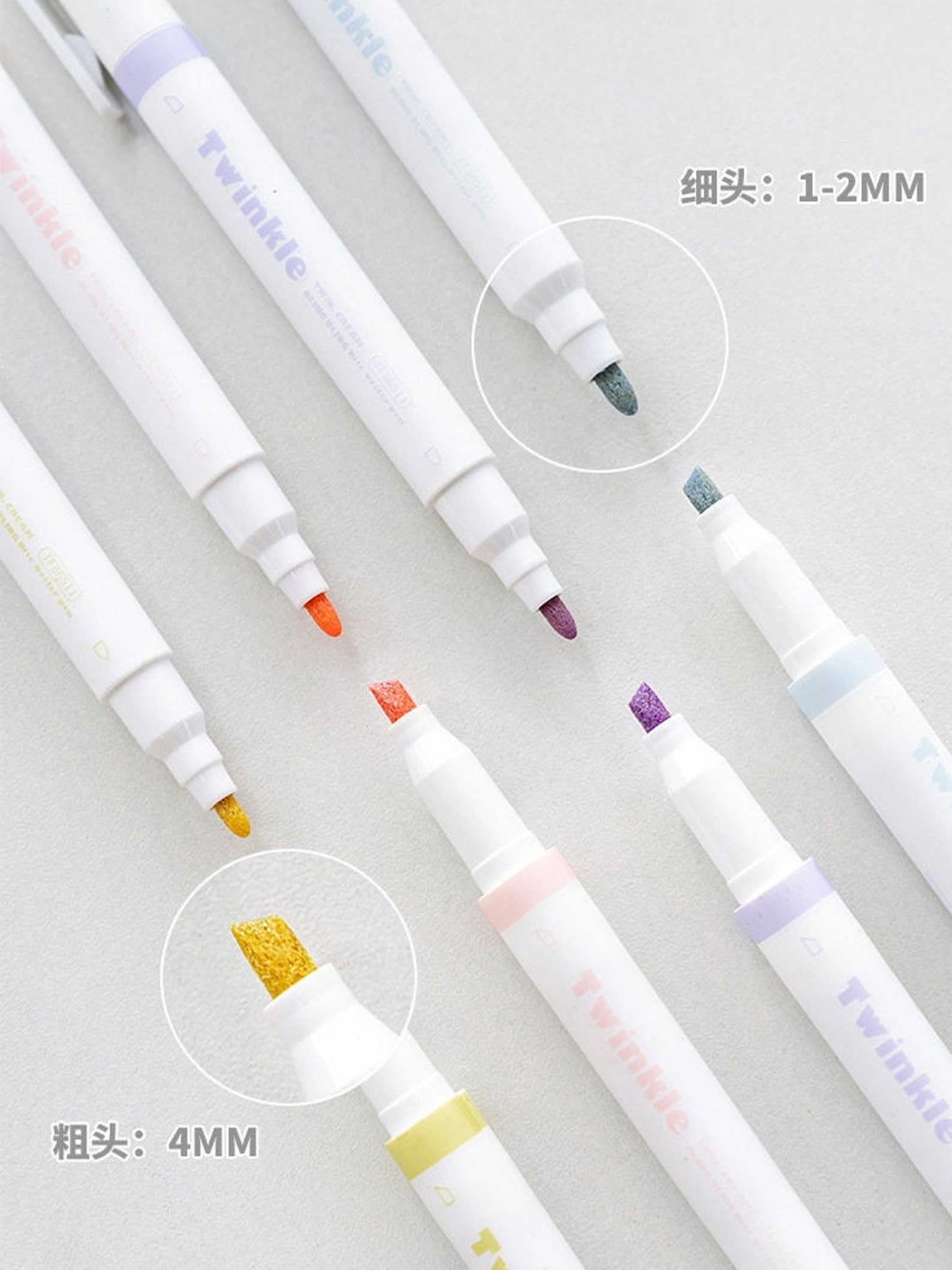 Cream Morandi Color Highlighter Penglittering Twinkle | Etsy