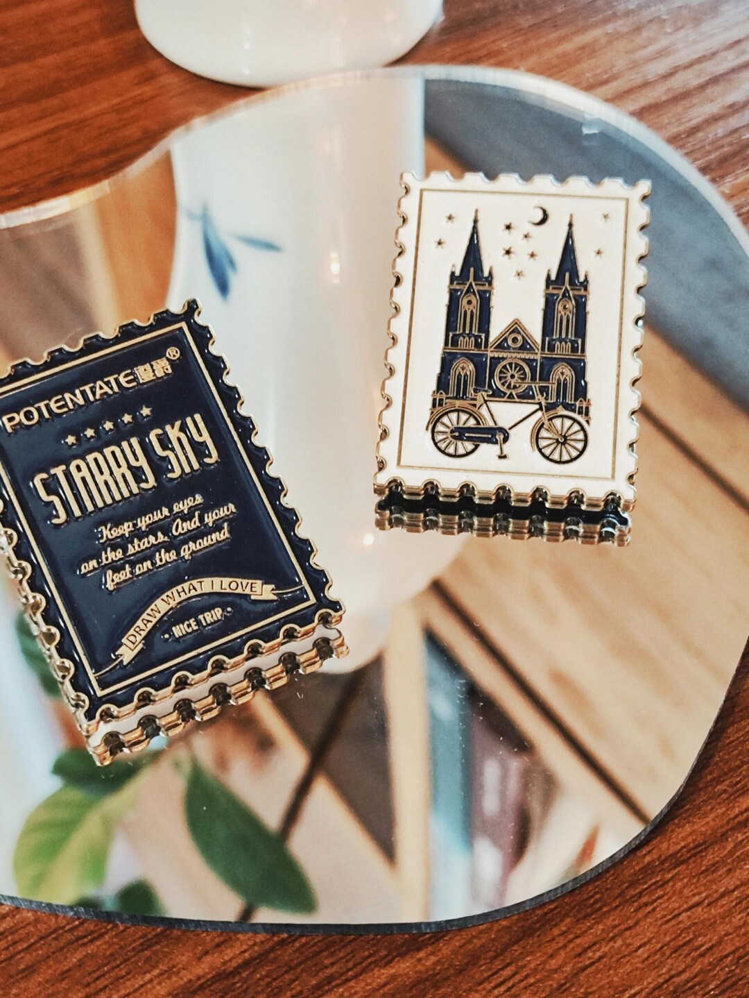 Retro Brass Metal Clips | Double Sided | Strong Paper Clip | Travel ...