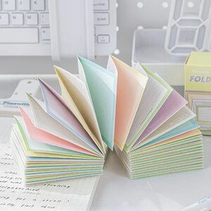 Colorful Folded Notepad | Box-packed Folded Notepad | Office Study ...