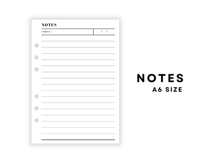 PLANNER POCKET A5 Size Frosted Transparent Planner Storage for Stickers ...