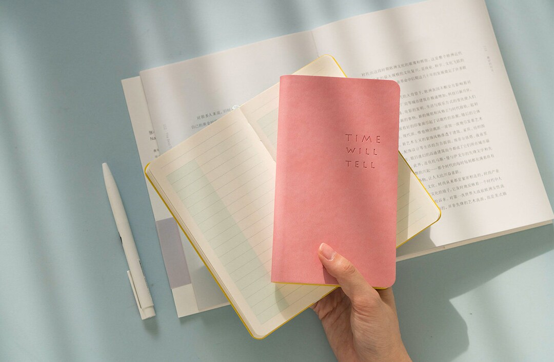 Slim English Words Study Notebook | No Bleed | Study Notebook - Etsy