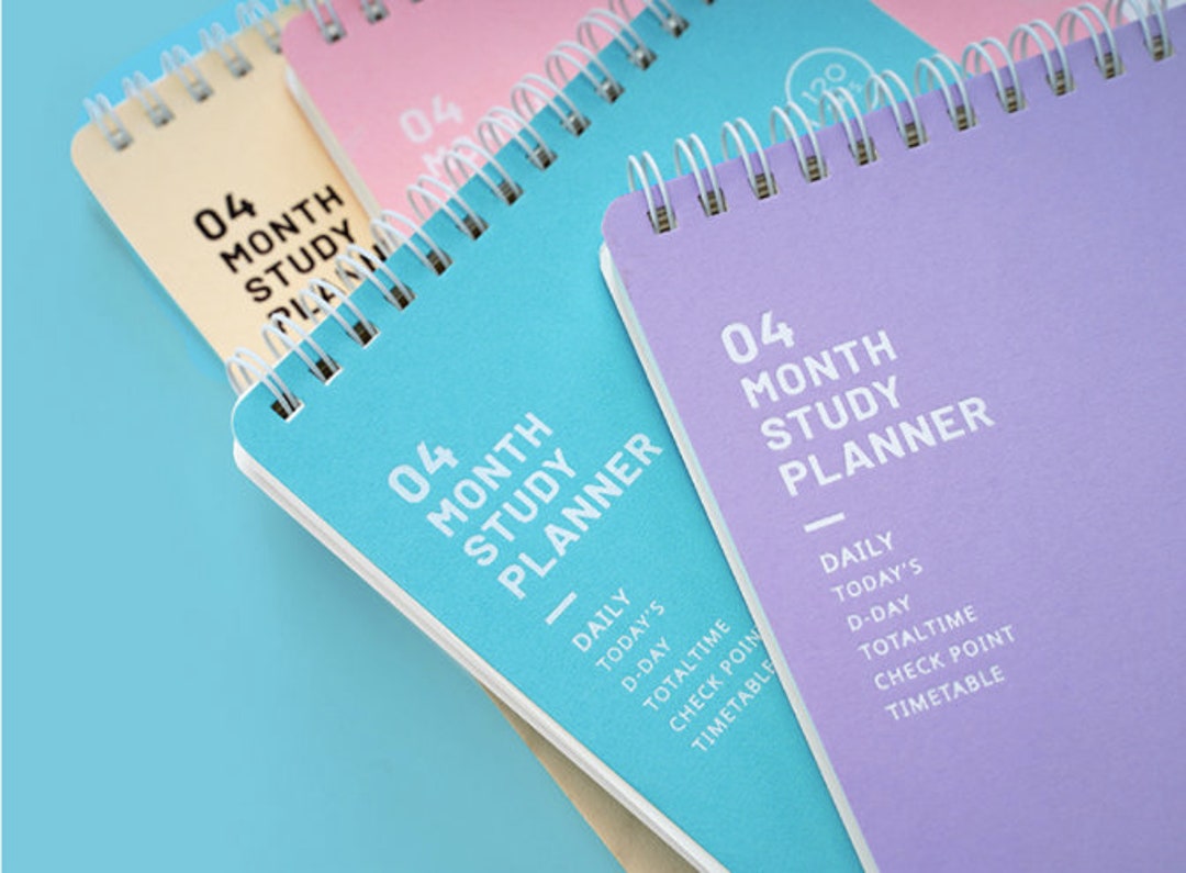 4 Month Study Planner | Self Discipline | Monthly Plan | Daily Plan ...