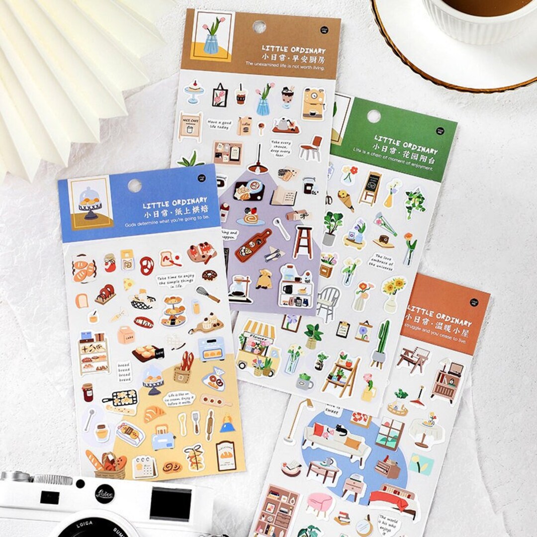 Ordinary Life Sticker Pack / Stickers / Planner Sticker Set / Junk ...