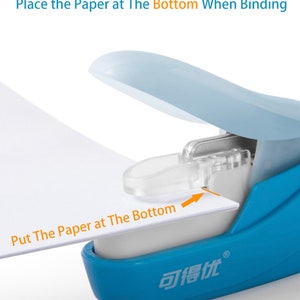 Stapleless Stapler No Staples Stapler Paper Binding Office Desk ...