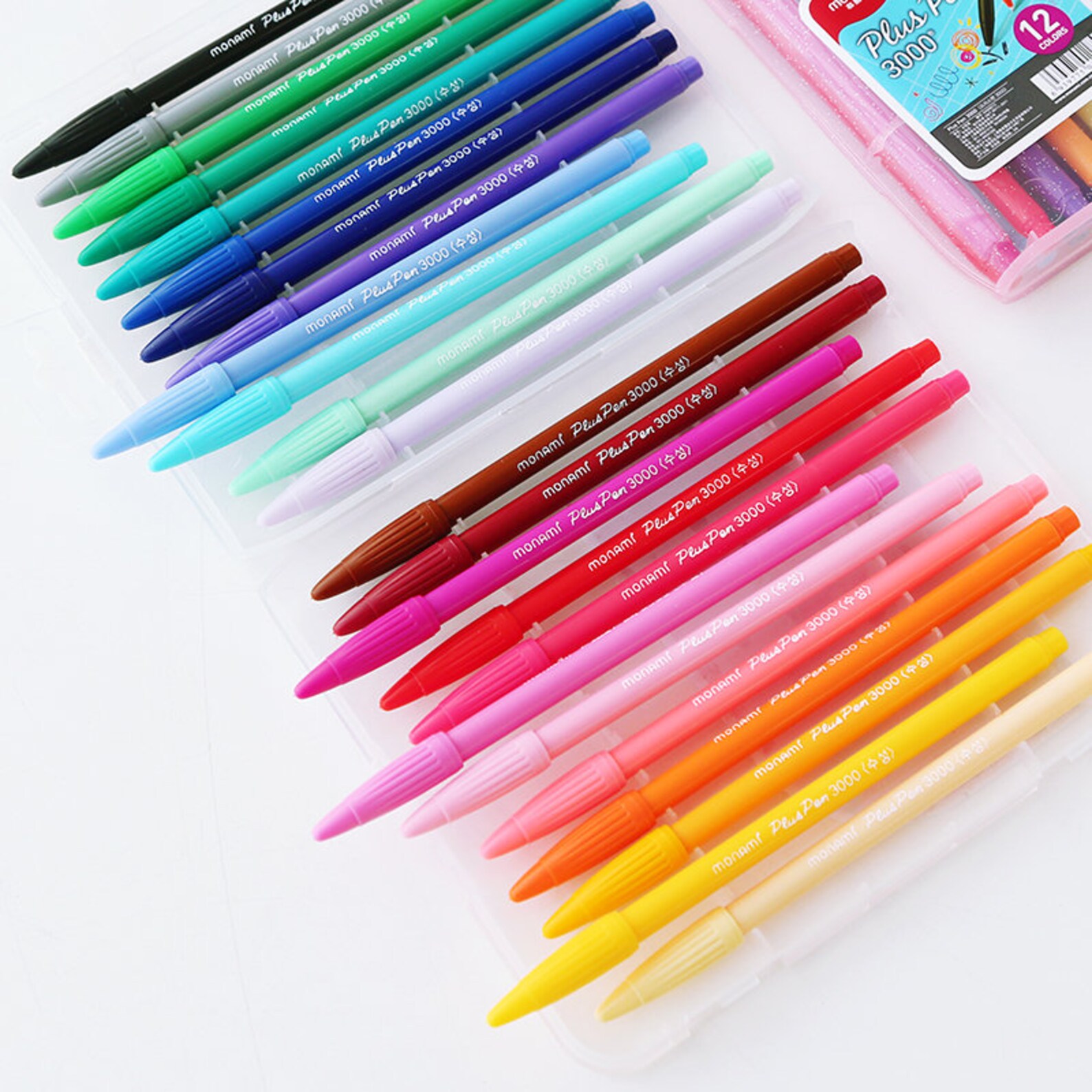 Monami Fine Tip Art Markers Set Planner Pens Hand - Etsy