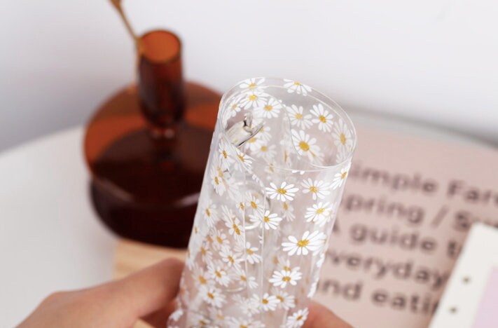 Daisy Transparent Planner Cover PVC Binder Personal | Etsy