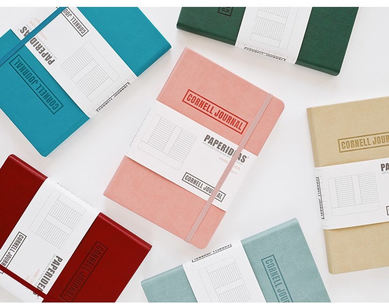 A5 Cornell Notebook Journal No Bleed Study Notebook - Etsy