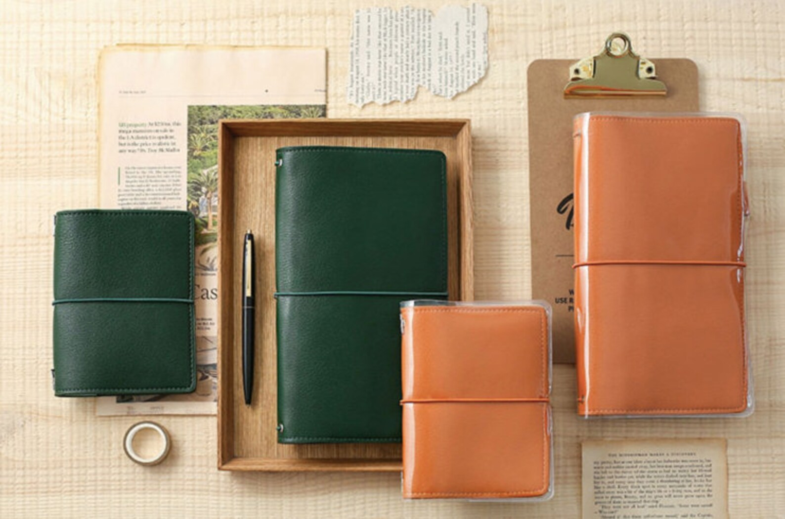 Retro Traveler's Notebook Cover Standard Passport - Etsy