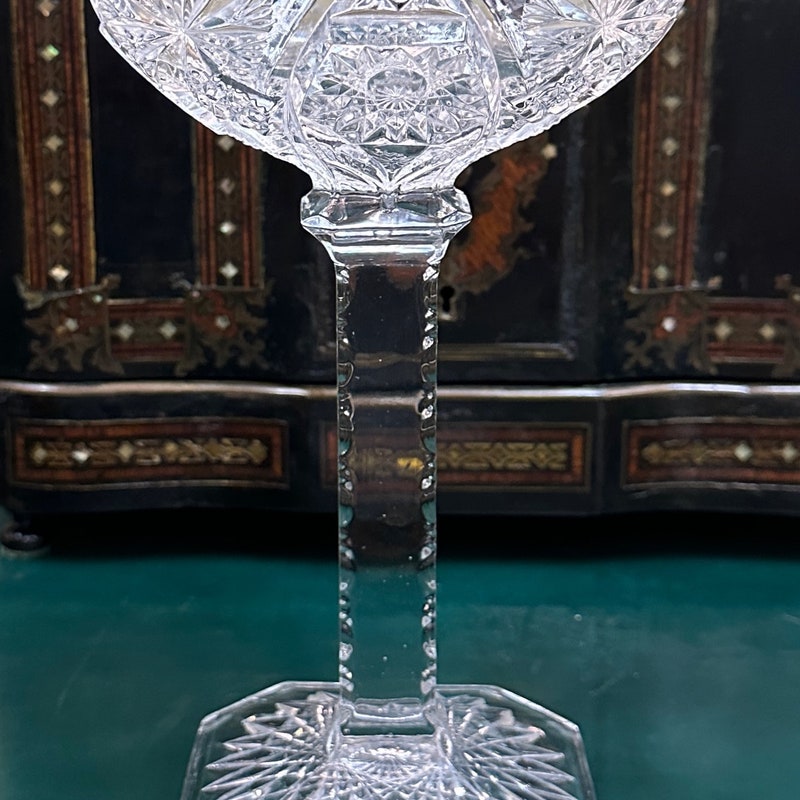American Brilliant Cut Glass - Etsy