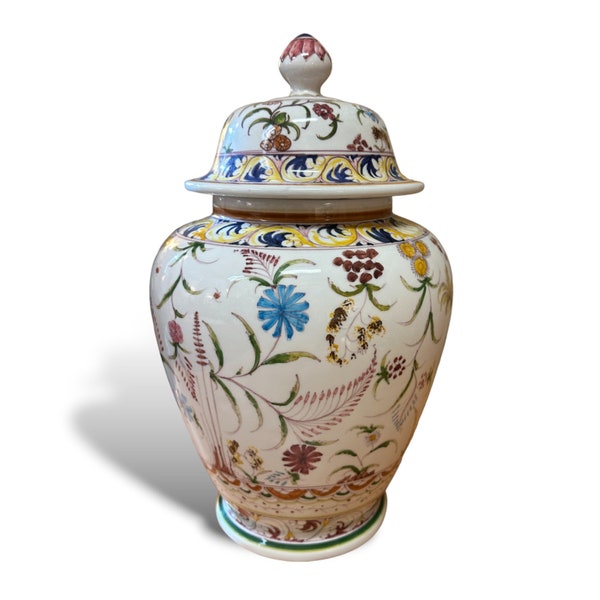 Hand Painted Portugal Vase - Etsy
