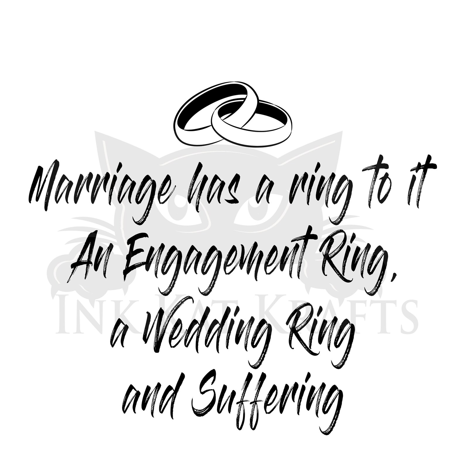 Marriage Wedding Ring Engagement Ring Suffering 2 Images Funny SVG PNG ...