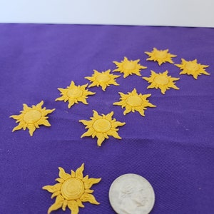 Tangled GOLD Sun Table Decorations/confetti Sets of 10 - Etsy