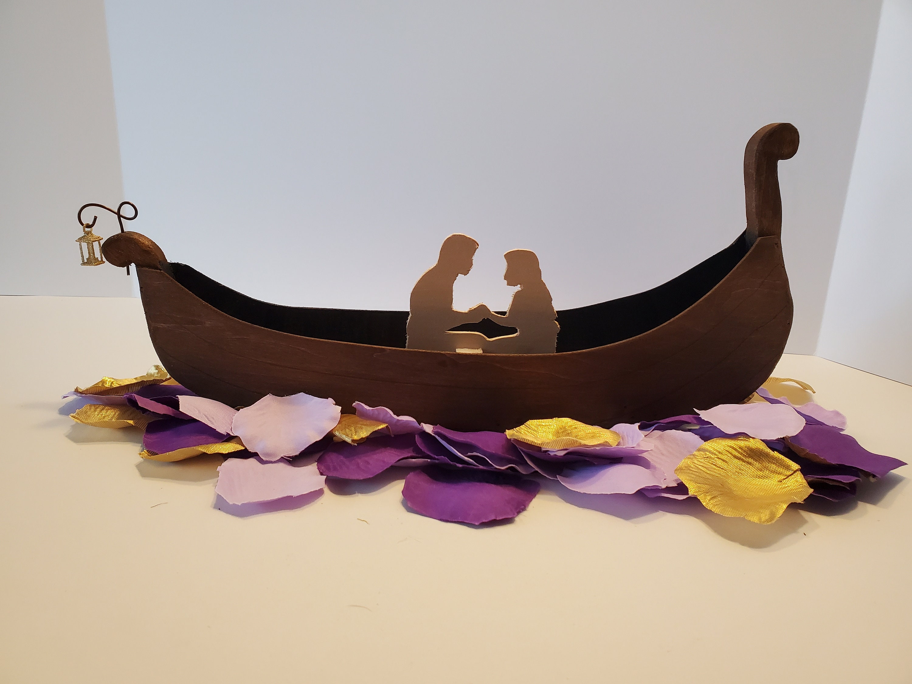 Tangled Boat Scene Drawing