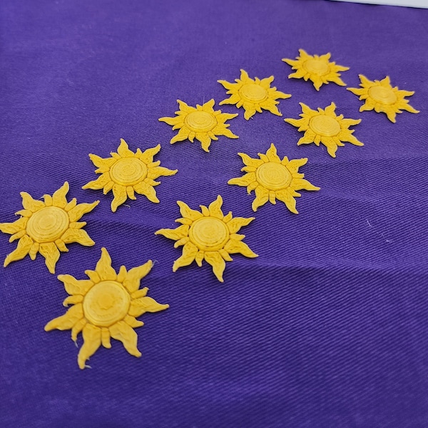 Tangled Sun Sticker - Etsy