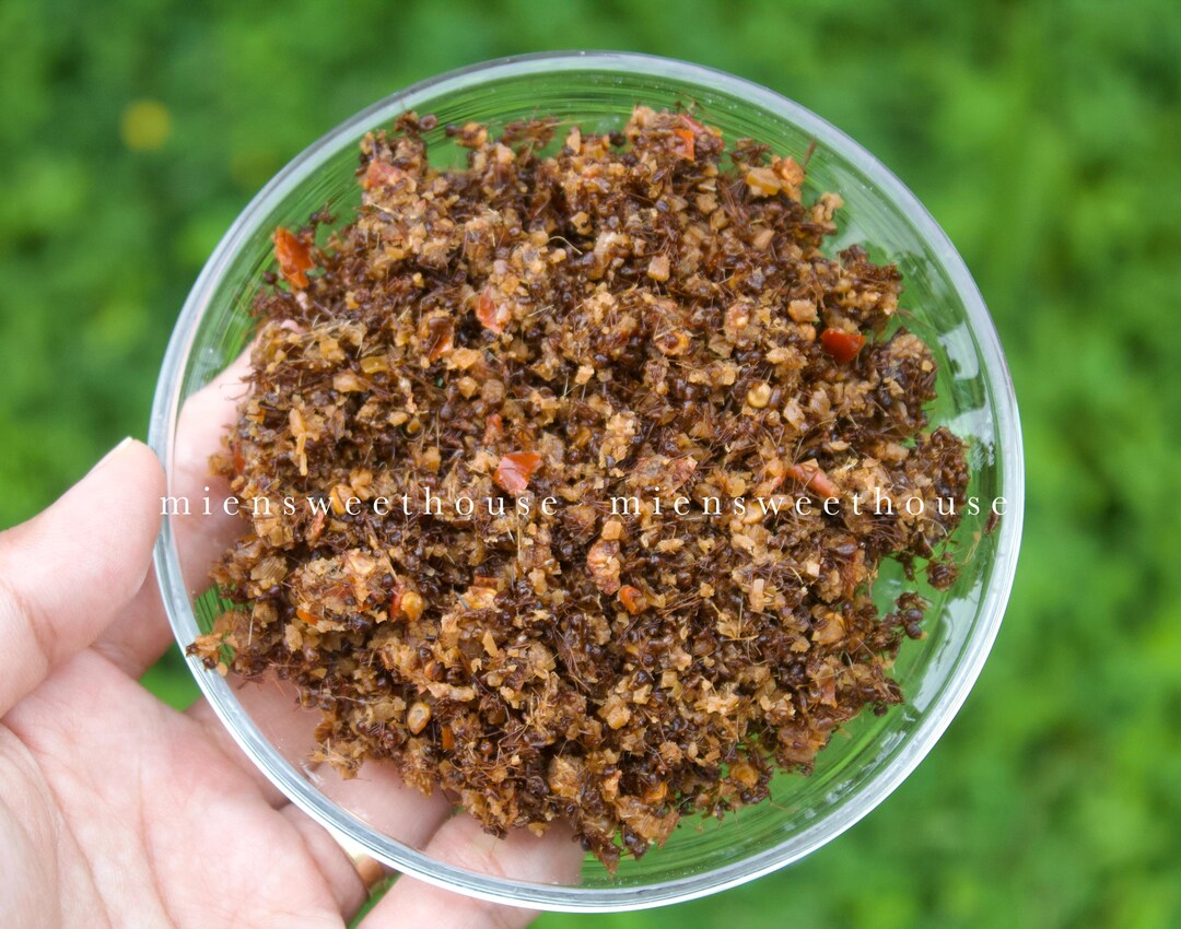 Vietnamese Yellow Ant Salt: Exotic Highland Seasoning - Etsy