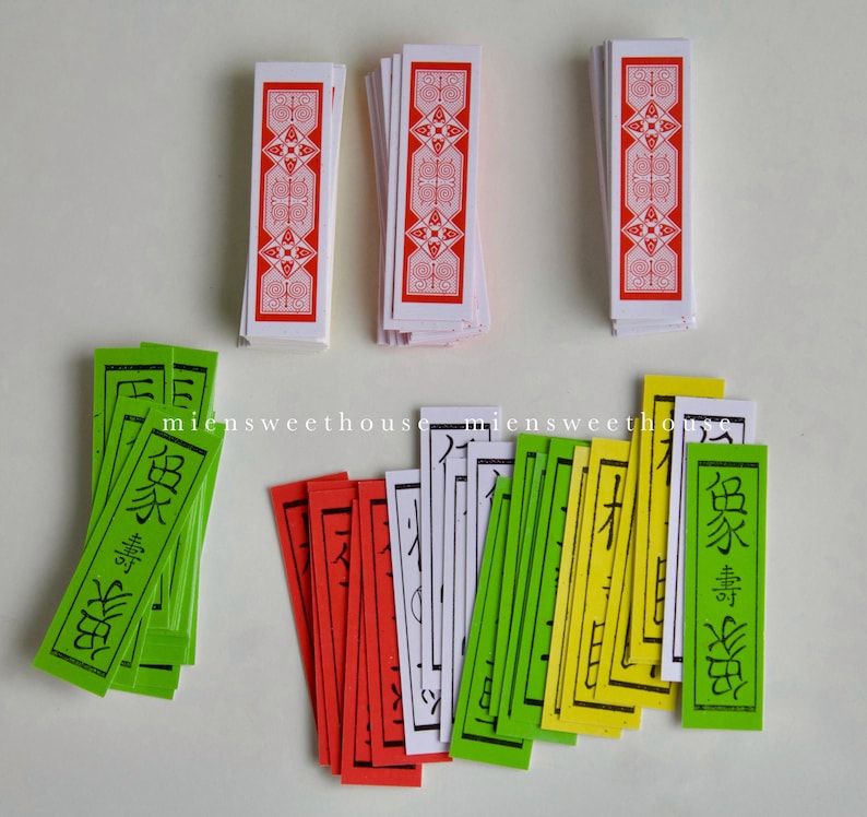 Bài Tứ Sắc | Vietnamese Tu Sac Card Game | Traditional 4-color Card Set ...