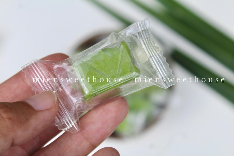 Pandan Coconut Candy: Vietnamese Kẹo Dừa, Less Sugar (400g) - Etsy