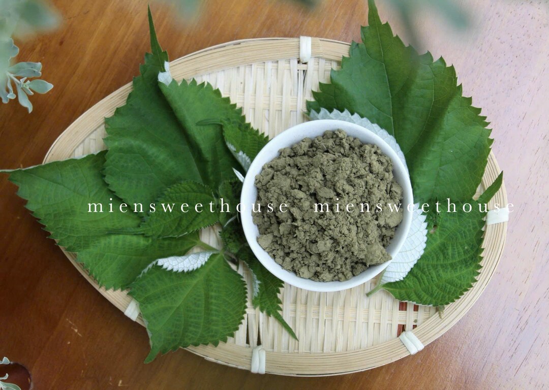 Ramie Leaves Powder, Bột Lá Gai: Natural Food Coloring for Vietnamese ...