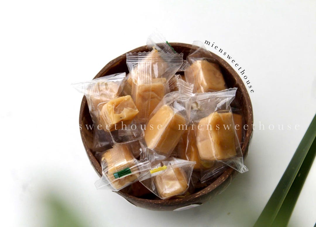 Peanut Coconut Candy: Vietnamese Traditional Sweet Treat, Less Sugar - Etsy