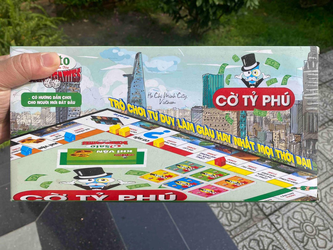 Vietnamese Monopoly Style Board Game – Co Ty Phu – Traditional Family ...