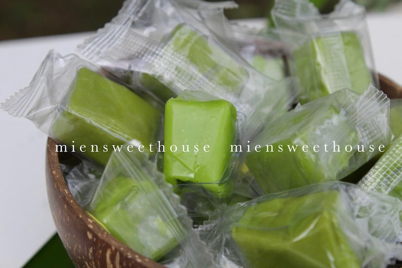 Pandan Coconut Candy: Vietnamese Kẹo Dừa, Less Sugar (400g) - Etsy