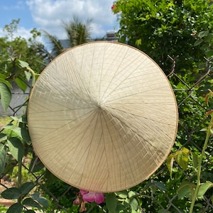 Set of 10 Mini Nón Lá: Vietnamese Palm Leaf Conical Hats for Kids - Etsy