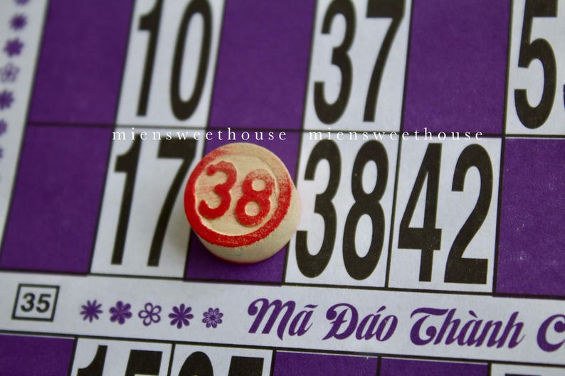 Vietnamese Traditional Lotto Game Set | Retro Lô Tô Board Game | Family ...