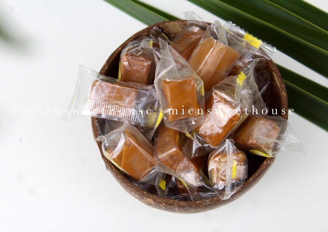Coffee Coconut Candy: Vietnamese Kẹo Dừa, Less Sugar (400 Grams) - Etsy