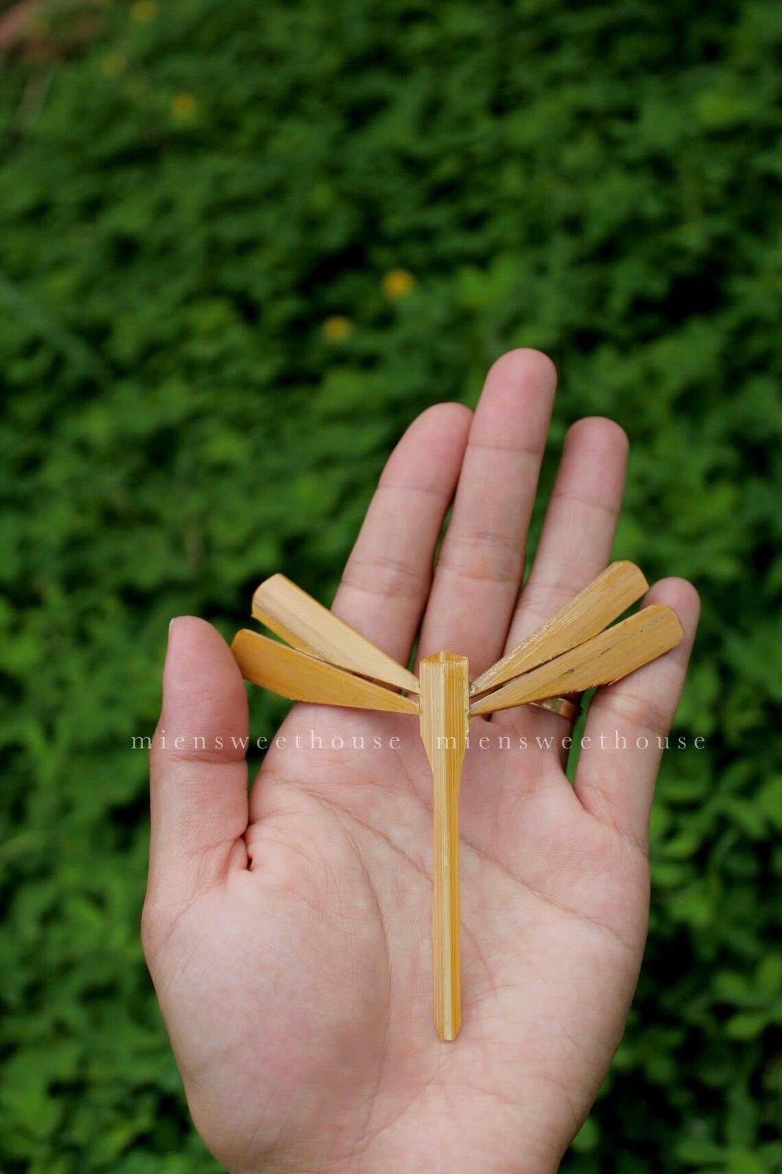 Balancing Bamboo Dragonfly: Vietnamese Craft Decoration - Etsy