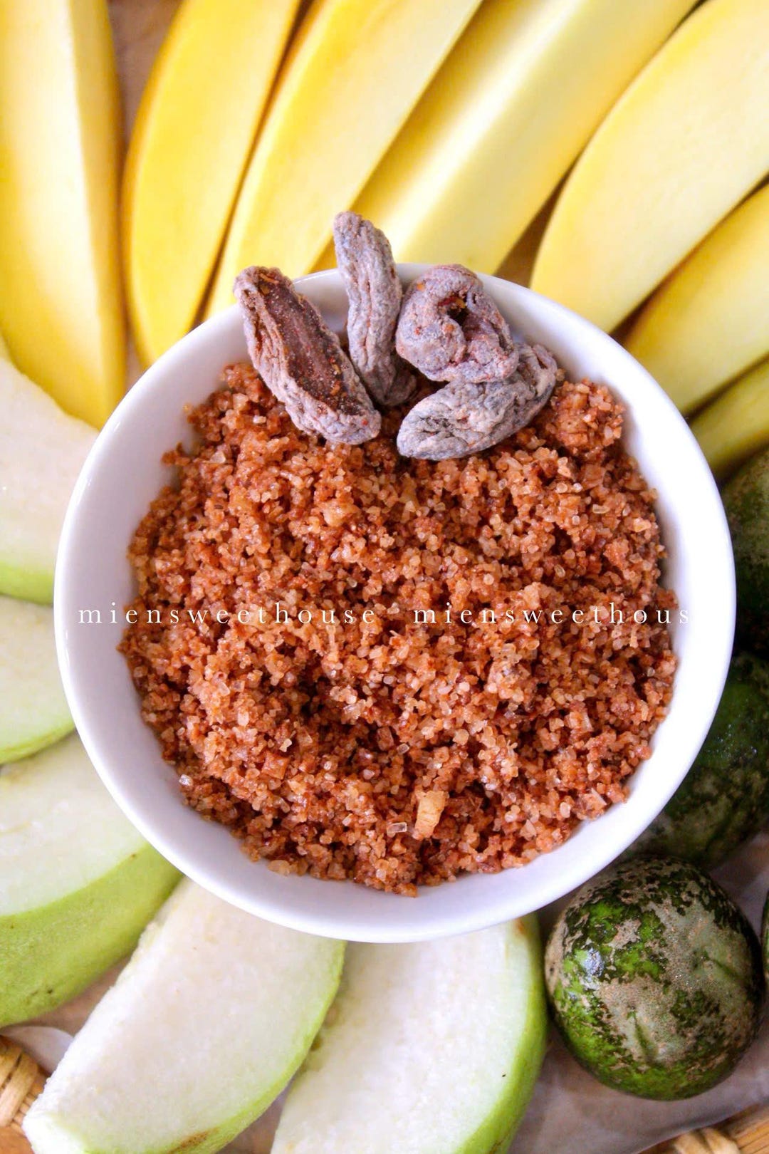 Vietnamese Salted Plum Chili Salt: Sour, Spicy, Sweet Fruit Dip - Muối ...