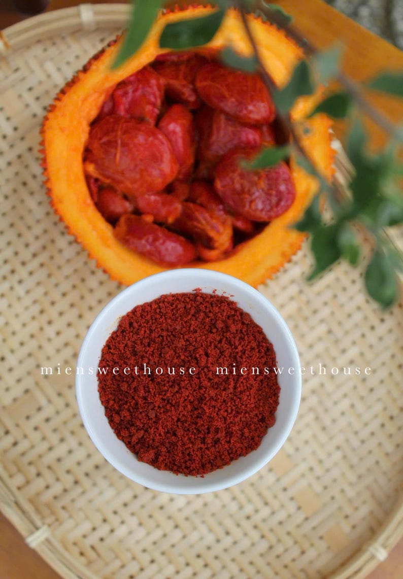 Gac Fruit Powder Bột Gấc Natural Red Food Color - Etsy