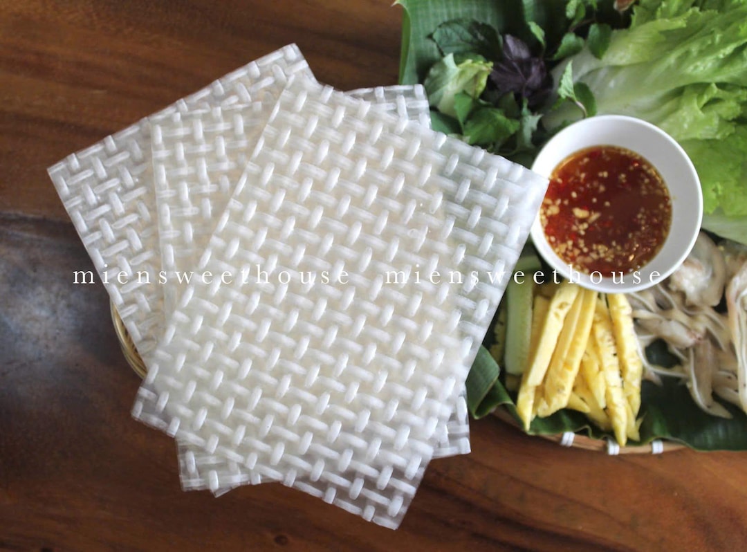 Vietnamese Rice Papper 100 Pcs - Rice Paper Rolls - Goi Cuon ...