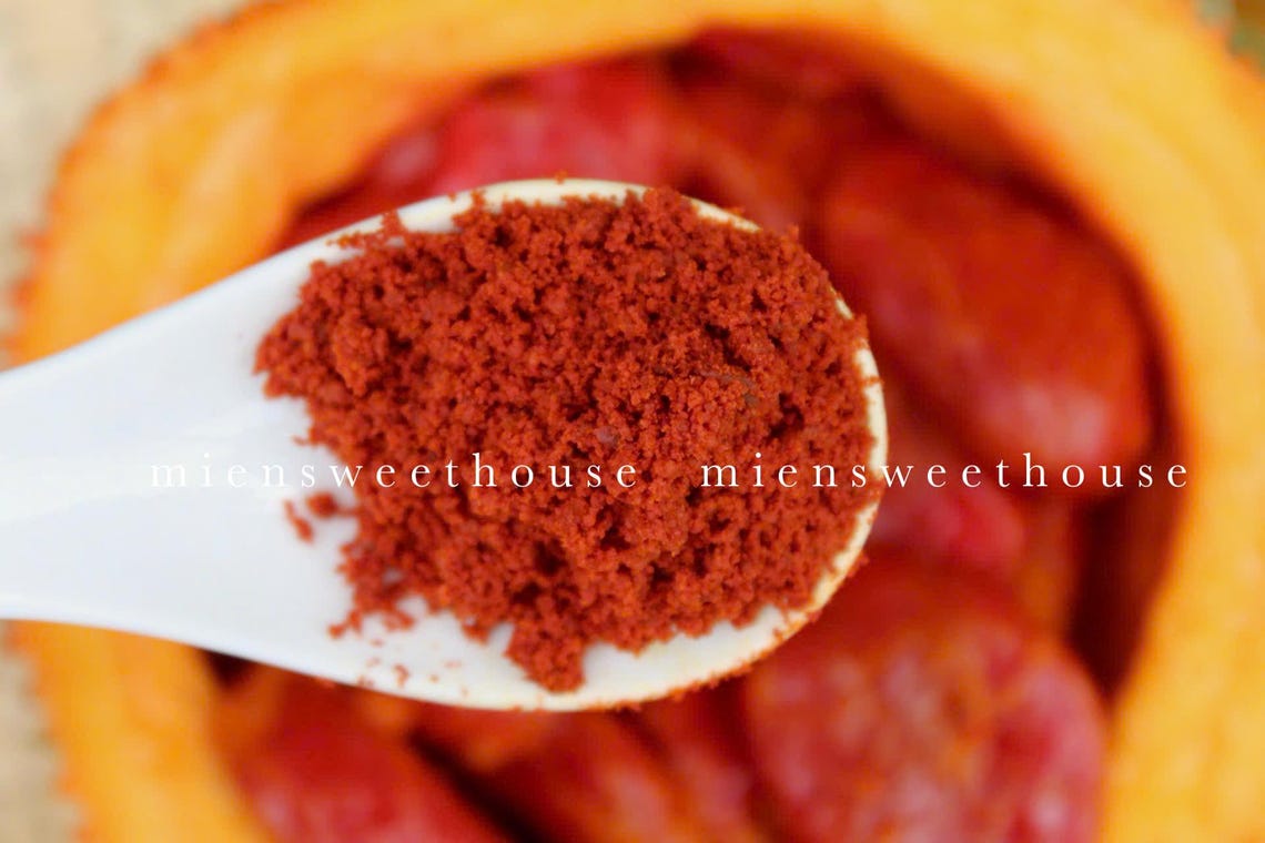 Gac Fruit Powder - Bột Gấc - Natural Red Food Color - Etsy