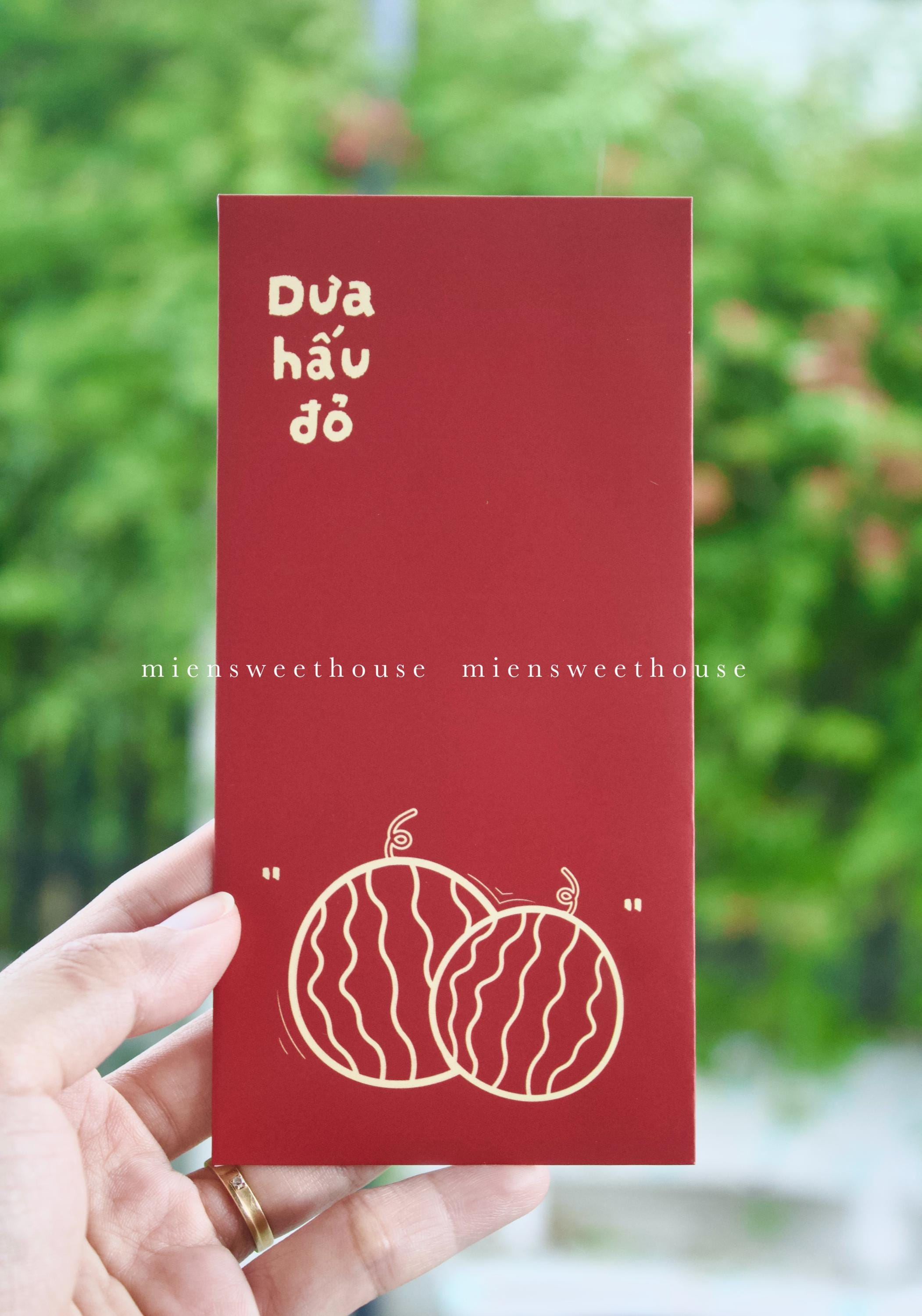 Set of 48 Red Lucky Money Envelopes – 6 Vietnamese Tet Designs – Red ...